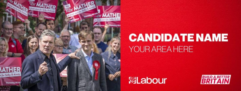 Labour Templates | Website, Social Media, Email, Print, Video...
