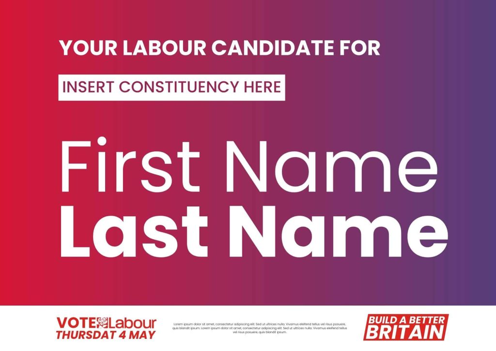 Labour Templates | Website, Social Media, Email, Print, Video...