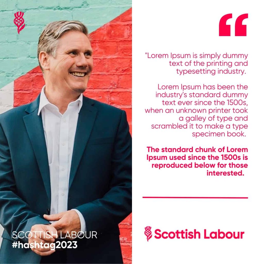 Labour Templates | Website, Social Media, Email, Print, Video...