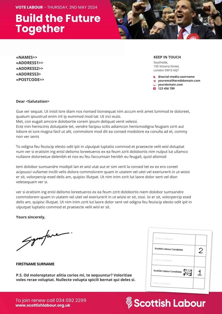 Labour Templates | Website, Social Media, Email, Print, Video...