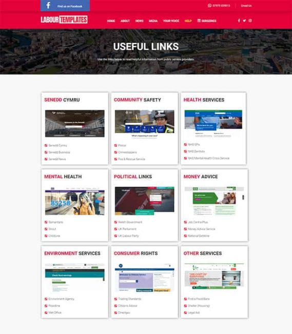 Labour Website (WordPress) Training Course | Labour Templates
