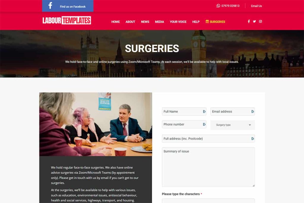 Website Template | Website, Social Media, Email, Print, Video...