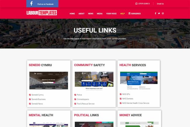 Website Template | Website, Social Media, Email, Print, Video...